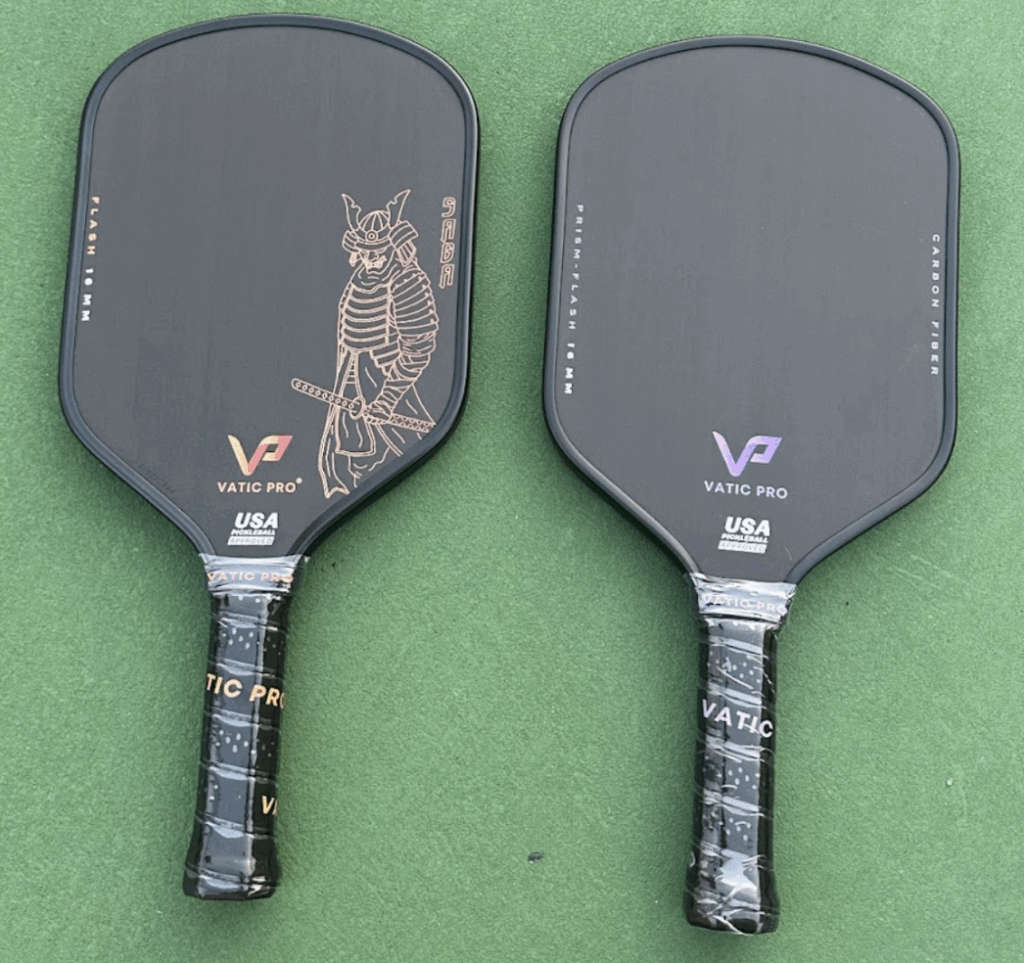 Vatic Pro Prism Flash vs Saga: 4 Things To Know - PickleBALLER
